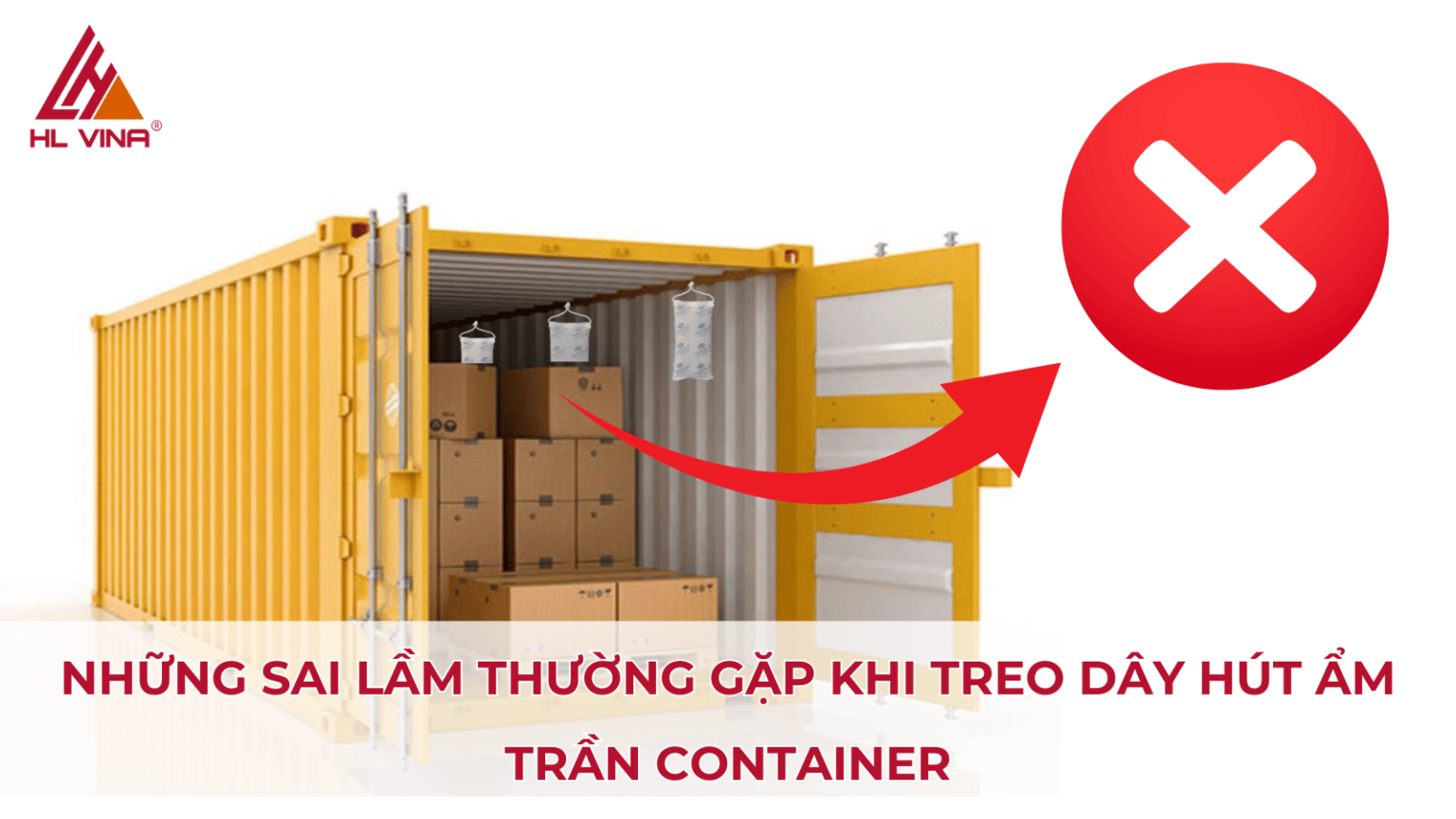 Cách treo dây hút ẩm treo trần container đúng kỹ thuật 2025