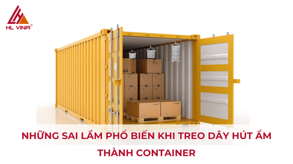 Treo dây hút ẩm thành container như thế nào để đạt hiệu quả cao nhất?